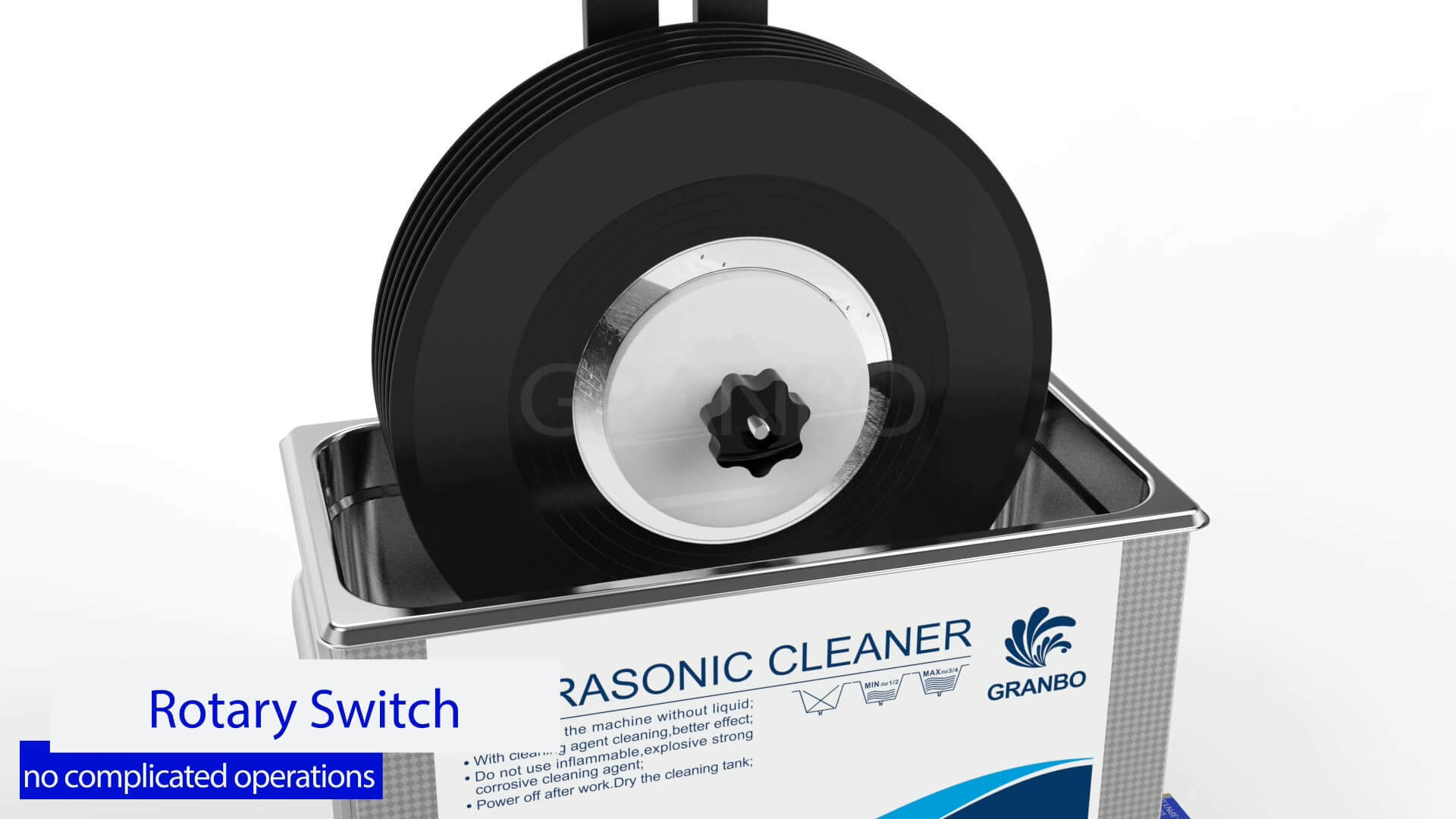 Ultrasonic Record Cleaner Lifting Bracket - Granbosonic