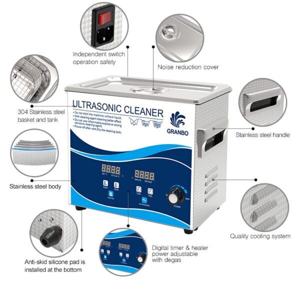 Ultrasonic Cleaner For Musical Instruments - Granbo Sonic