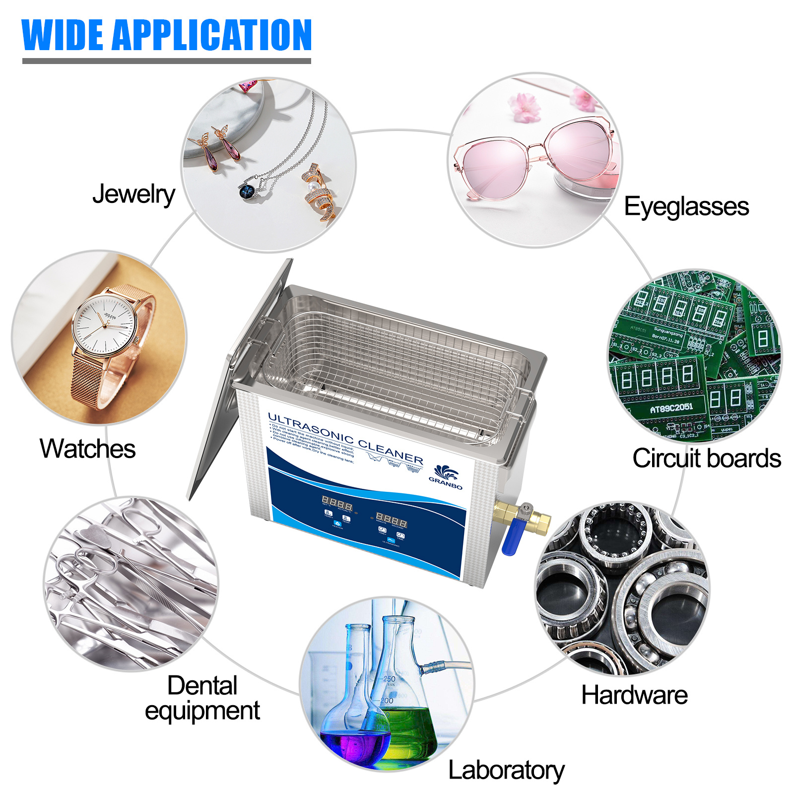 Ultrasonic cleaner removes fingerprints from optical lenses and cameras ...